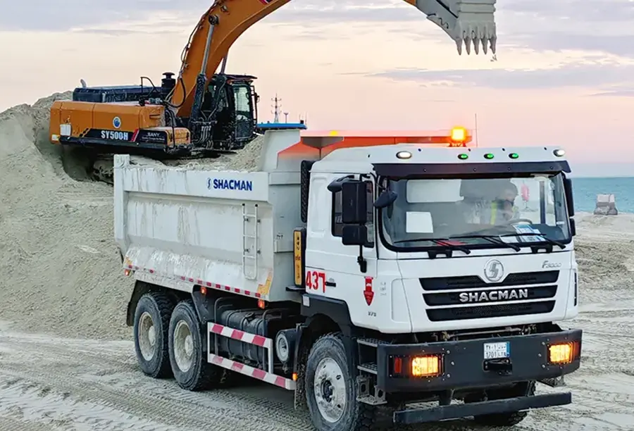 Shacman F3000 CNG 6x4 Tipper Truck