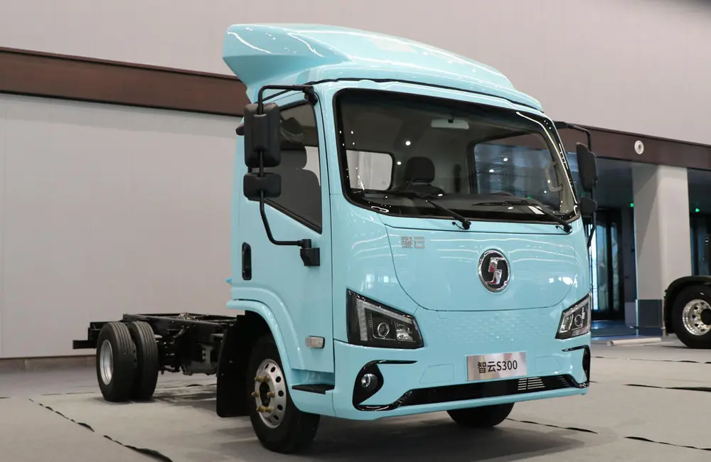The newly upgraded Shacman Smart Cloud S300 Express may become a new ...